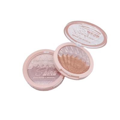 China Good Make Up  Private Label Single Box Professional Makeup Powder Baked Highlighter for sale