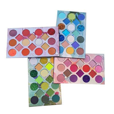 China Makeup Cosmetics Eye Shadow Vendor Custom Eyeshadow Palette Matte for sale