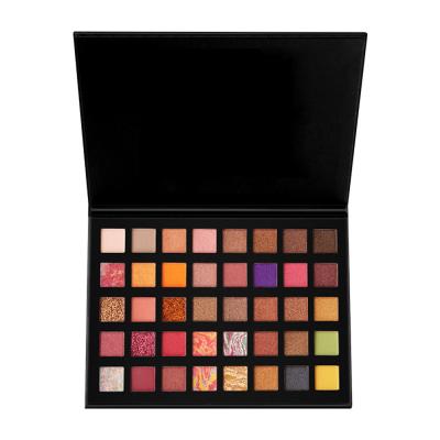 China 40 Color Matte Eyeshadow Pallete Eye Makeup Waterproof Mineral Powder Shimmer Eye Shadow Make up Palette for sale