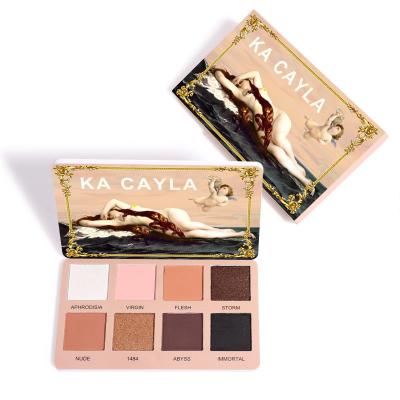 China Makeup Cosmetics Eye Shadow Vendor Custom Eyeshadow Palette Matte for sale
