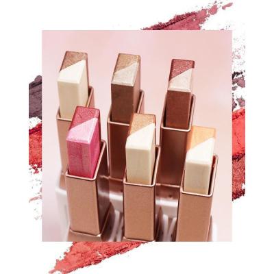 China Double Color Eye Shadow Stick Shimmer Waterproof Easy to Wear Eye Shadow Makeup Stick for sale