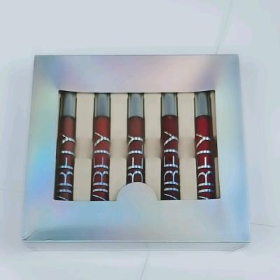 China 2021Make Up  Dropshipping Custom Logo High Quality Creamy Lip Gloss Set Matte Liquid Lipstick Set for sale