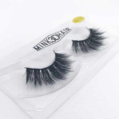 China Hot Selling OEM Double 3D Silk Faux Mink Fake Premium Synthetic False Eyelashes for sale