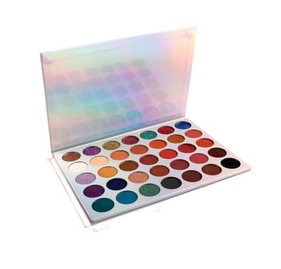 China Wonderful Private Label Easy Coloring long lasting EyeShadow Waterproof wholesale eyeshadow pigment palette private label for sale