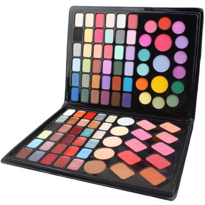 China High Quality OEM Long Lasting Waterproof Private Label Multi Color Eyeshadow Lip gloss In One Top Quality Makeup Set for sale