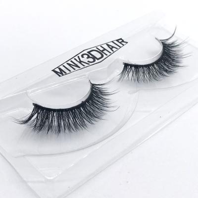 China OEM Private Label Mink 3D False Eyelashes Vendor Wholesale Mink Eyelash for sale