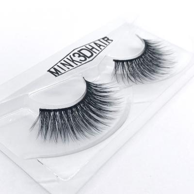 China New Arrival Mink Eyelash Fluffy Effect 3d Plus Faux Mink Eyelash for sale