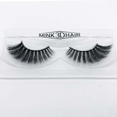 China Wholesale Fake Strip Eyelashes Natural False Faux Mink 3d Eyelash Vendor for sale