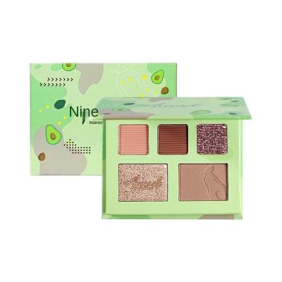China Best Wholesale private logo mini 9 color high pigment matte shimmer eye shadow palette for sale