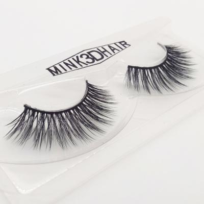China Wholesale Bulk Private Label Mink Strip Eyelashes Custom Wholesale for sale