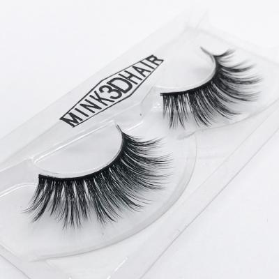 China Wholesale 3d 4d silk faux false mink strip super thin band lashes mink eyelash vendors for sale