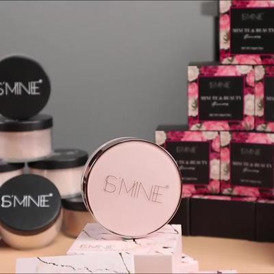 China 2021 Makeup Cosmetics Private Label  OEM Sheer Finish Loose Powder Oil Control Loose Powder for sale