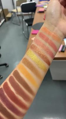 China The Best High Pigment Cosmetics Makeup No Logo Organic Eye Makeup Eyeshadow Pallet Private Label 25 Colors Eyeshadow Palette for sale