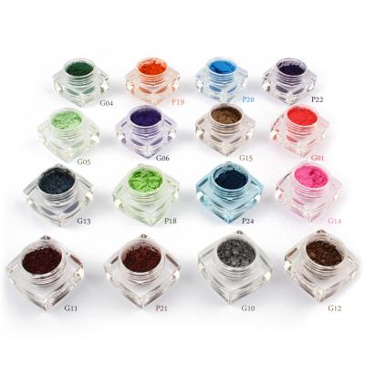 China Hot Sell OEM Private Label Long Lasting 24 Colors EyeShadow High Pigment Eye shadow Monochromatic eye shadow for sale