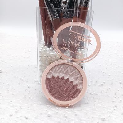 China 2021 Good Quality Private Label Single Box Professional Makeup Powder Baked Highlighter for sale