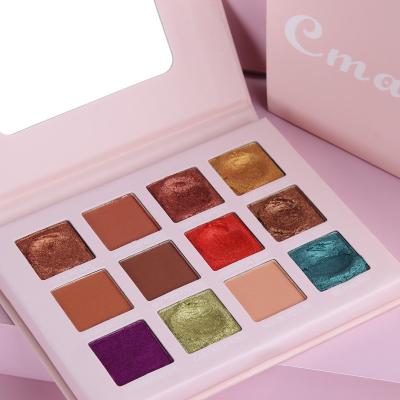 China HOT Product Make Up 12 Colors Beauty Glaze Nude Eyeshadow Palette Make Up Pallets Eye Shadow for sale