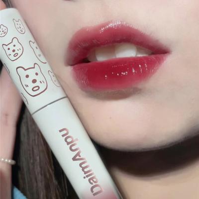 China New Cute Lipgloss Bulk Moisturizer Lip Plumper Lip Gloss Cosmetics Reduce Nutritious Liquid Lipstick Lip Glaze for sale