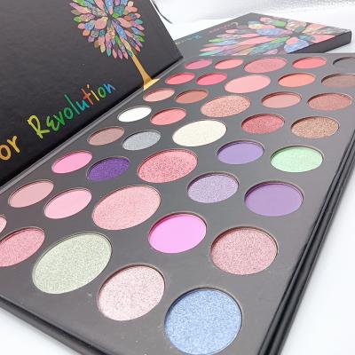 China Beautiful 39 Color Eye Shadow Pearlescent Matte Bright Eye Shadow Plate for sale