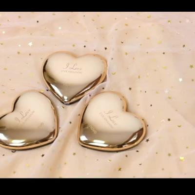 China Best OEM Wholesales Shimmer heart shaped 12 color eye shadow High Pigmented Eyeshadow Palette for sale