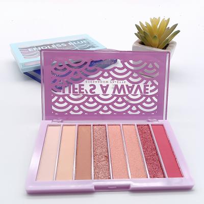 China New Top Selling Square Eye Makeup Natural Shimmer High Pigment Makeup Glitter Eyeshadow for sale