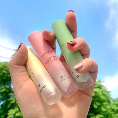 China Super Moisturizing Lip Balm Cream Protector Lip Line Liquid Lipstick Long Lasting Women Makeup Lip Tint for sale