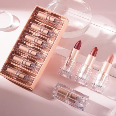 China Hot Mist Matte Lipstick Set 6 PCS New Fashion Lipstick Waterproof Long Lasting Gloss Makeup Matte Lipstick Set for sale