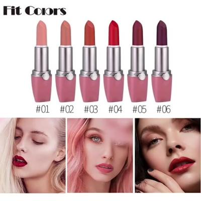 China New Matte Lipstick Set Box 6 Sets Of Matte Mist Non-stick Red Lipstick Gift Box for sale