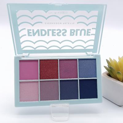 China 2021 Top Selling Square Eye Makeup Natural Shimmer High Pigment Makeup Glitter Eyeshadow for sale