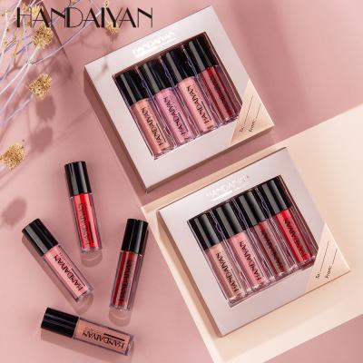 China New 6pcs/set Matte Long-lasting Lipstick Waterproof Nude Lip Kit Lips Makeup set Beauty Gift for sale