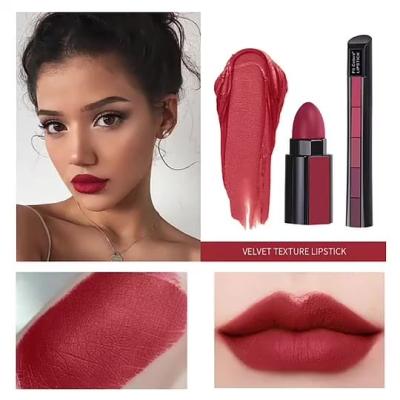 China Matte 5 Colors Combination Strip Lipstick Set Velvet Lipstick Non-stick Lip Gloss Lasting Waterproof Sexy Lipstick Makeup for sale