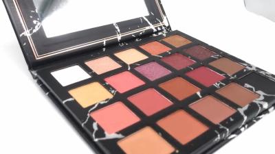 China 2021 Best selling your own brand 20 color makeup palettes high pigmented eyeshadow palette for sale
