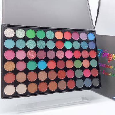 China 60 Colors Cosmetics Makeup Products Glitter Eyeshadow Eye Shadow Palette for sale