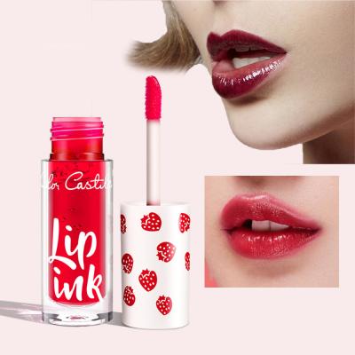 China Fruit Smell Moisturizing Waterproof Non Stick Cup Liquid Lipstick Lip Glaze Set for sale