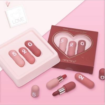 China Hot liquid lipsticks nude set women and girls lipgloss Valentine's gifts full color moisturizing lipstick wholesale cosmetic for sale