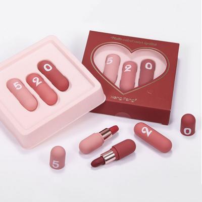 China Hot liquid lipsticks nude set women and girls lipgloss Valentine's gifts full color moisturizing lipstick wholesale cosmetic for sale