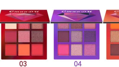 China 9 Colors Waterproof  Private Label Eyeshadow Palette Make Up Eye Shadow for sale