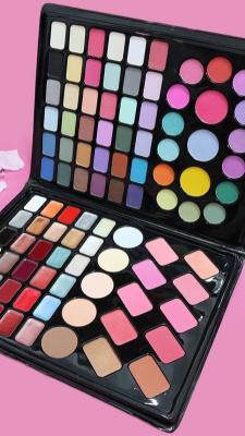 China 2021 Eyeshadow OEM Private Label Long Lasting Waterproof Multi Color  Eyeshadow Lip gloss In One Top Quality Makeup Set for sale