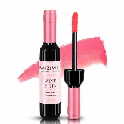 China New Arrival Wine Red Korean Style Lip Tint Baby Pink Lip For Women Makeup Liquid Lipstick Lipgloss for sale