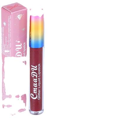 China 2021 wonderful Professional Pink Nude Color Containers tube Organic Glitter Liquid Luxury Lip Gloss for sale