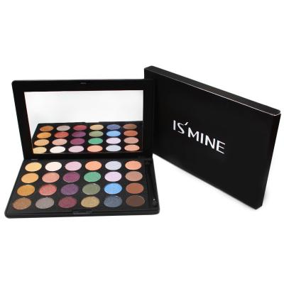 China OEM  Private Label 24 Color Long Lasting Waterproof EyeShadow Matte Glitter Highly Pigmented Cosmetic Makeup Palette for sale