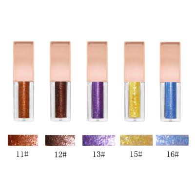 China OEM Private Label Long Lasting Cosmetic Top Selling Glitter Liquid Eyeshadow Waterproof  Liquid Eye Shadows for sale