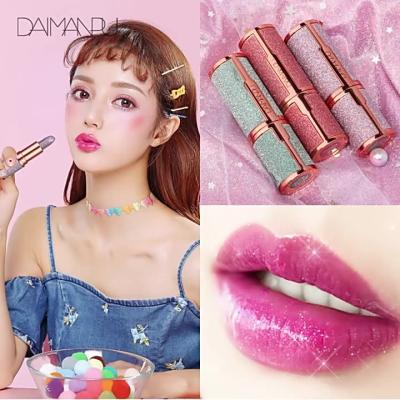 China New Glitter Star Lipstick Diamond Lipstick Temperature Changing Color Long Lasting Waterproof Nude Makeup Moisturizing Lipstick for sale