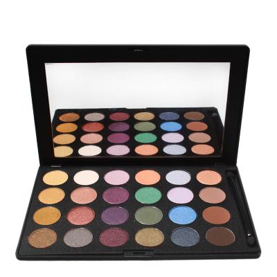 China Dropshipping 2021 Private Label 24 Color Eye Shadow Matte Glitter Highly Pigmented Make up Palette for sale