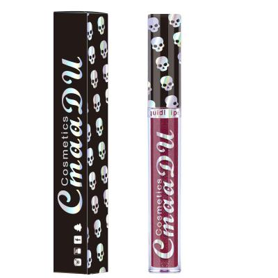 China 2021 New Product HOT Metallic Liquid Lipstick Lip Gloss Non-stick Cup Lip Glaze Makeup Pearly Beauty Lip Glaze for sale