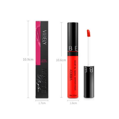 China Hot product Wonderful 29 colours matte liquid Waterproof Long Lasting durable private label lip gloss for sale