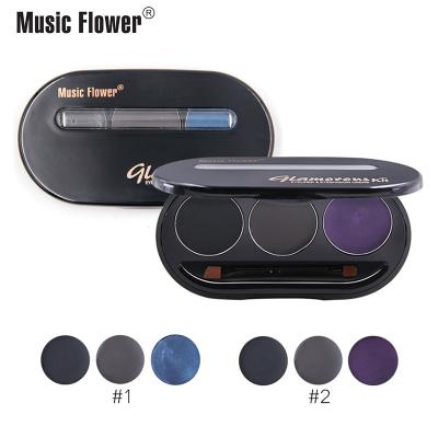 China High Quality Makeup Eyeshadow +brow powder+eyeliner eyeshadow with Low MOQ for sale