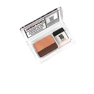 China OEM New Design Private Label Waterproof Easy Coloring 6 Colors Square Eyeshadow for sale