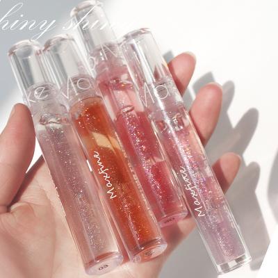 China Wholesale beautiful with sparkle and slightly shimmering lip glaze lip gloss lip gloss for sale