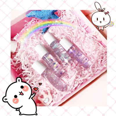 China Transparent band glitter lip makeup pearly white primer lip gloss transparent lip gloss moisturizing for sale