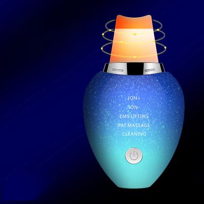 China 2021 Latest Design Beauty Personal Skin Care Device Ultrasonic Facial Skin Scrubber dead skin peeling machine for sale